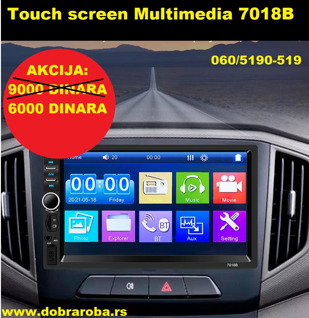 Touch screen Multimedia 7018B - Dobra roba 060/5190-519